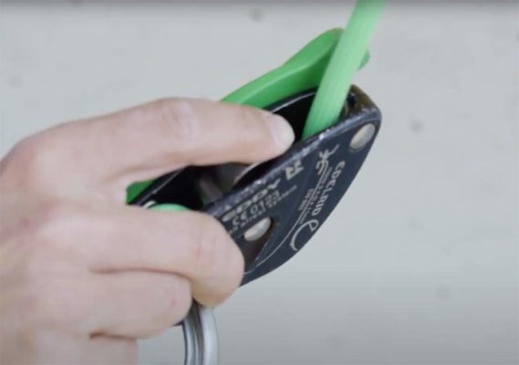 Edelrid Eddy halbautomatisches Sicherungs- & Abseilgerät | bolting.eu