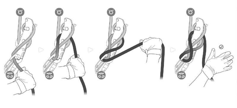 Petzl Stop - Speleo Abseilgerät mit Ablasshebel | bolting.eu