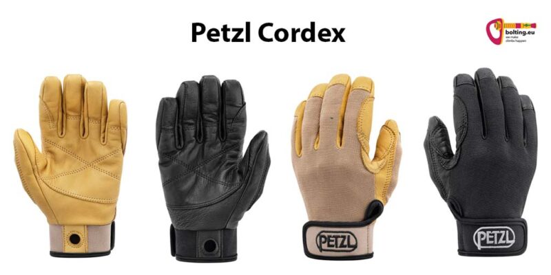 Petzl Cordex gloves & Cordex Plus | bolting.eu